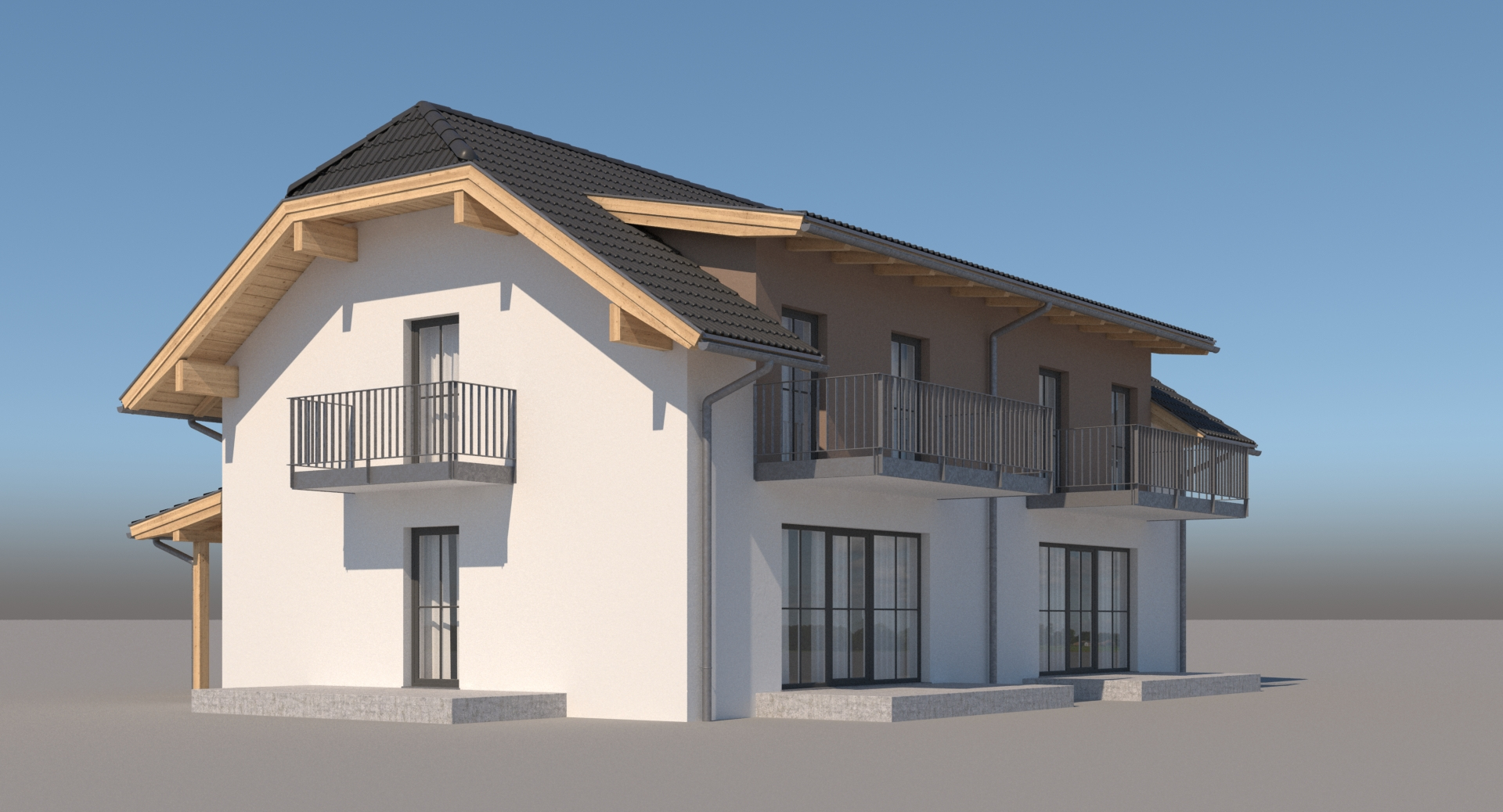 House Roof 3D Model - TurboSquid 1382930