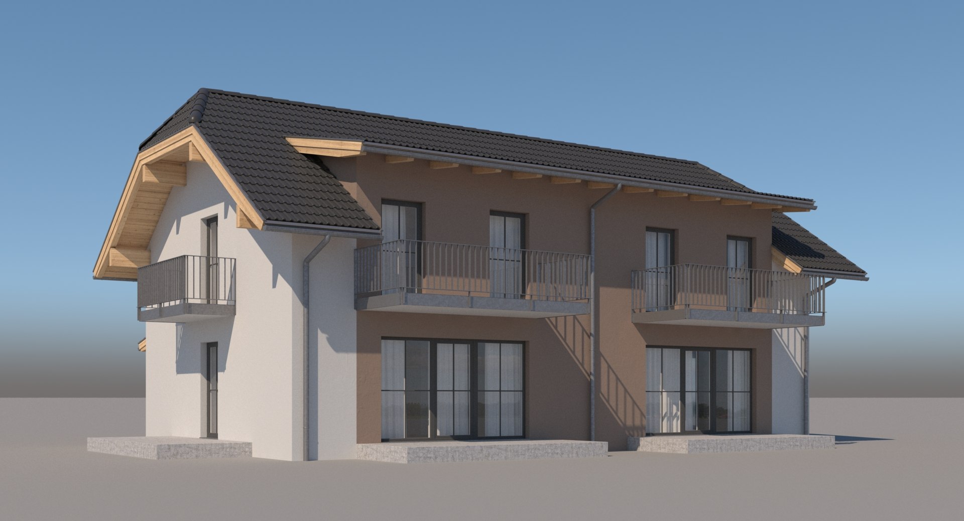 House Roof 3D Model - TurboSquid 1382930