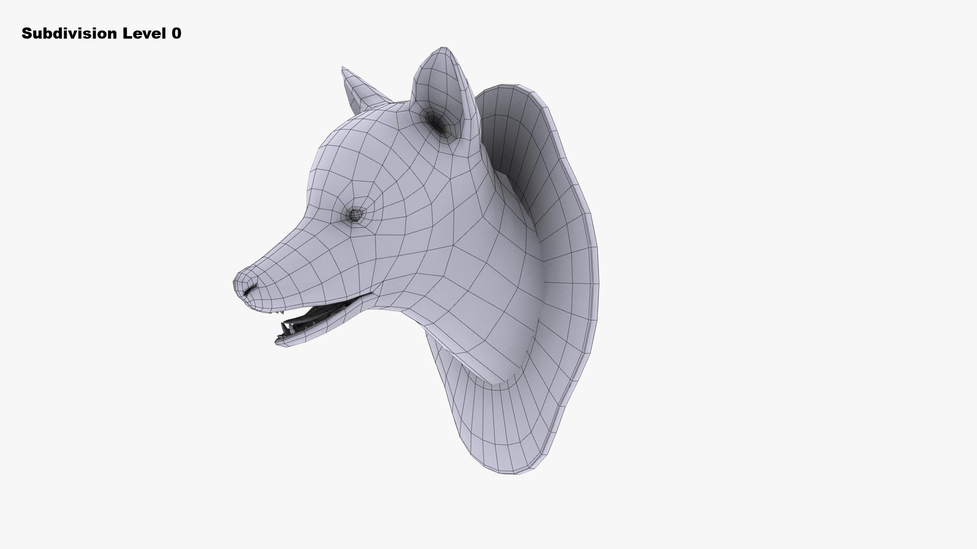 3D Head Fox Model - TurboSquid 1849865