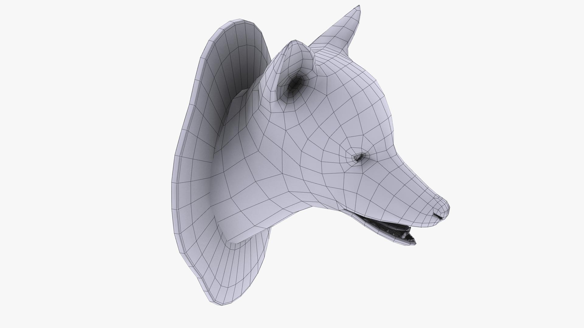 3D Head Fox Model - TurboSquid 1849865
