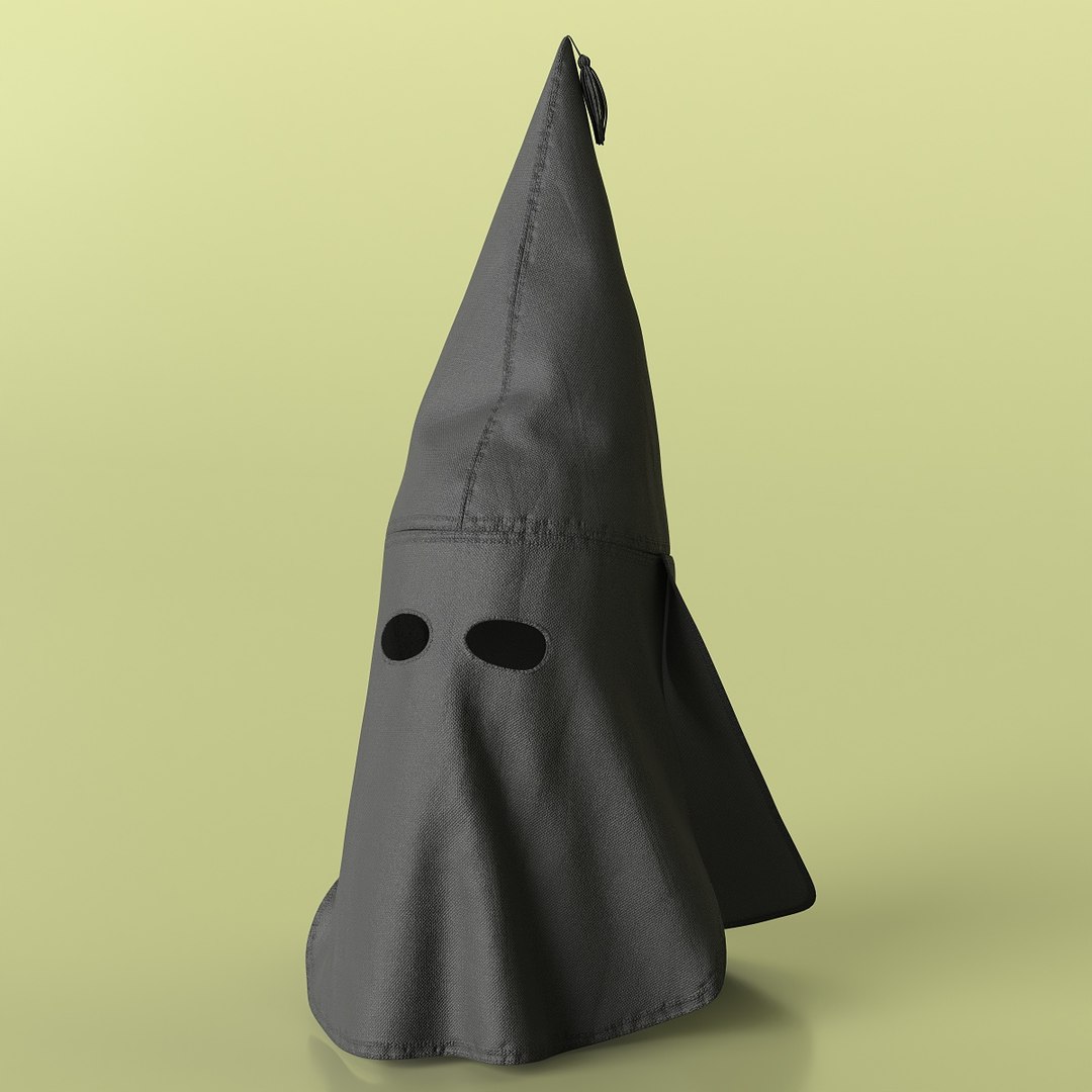 Czarna czapka Ku Klux Klan Model 3D - TurboSquid 2349729