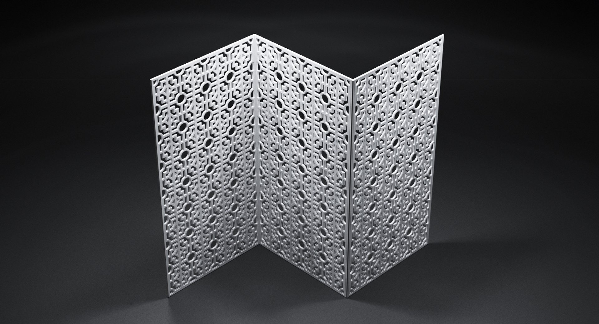 Lattice Decorative 3D Model - TurboSquid 1171707