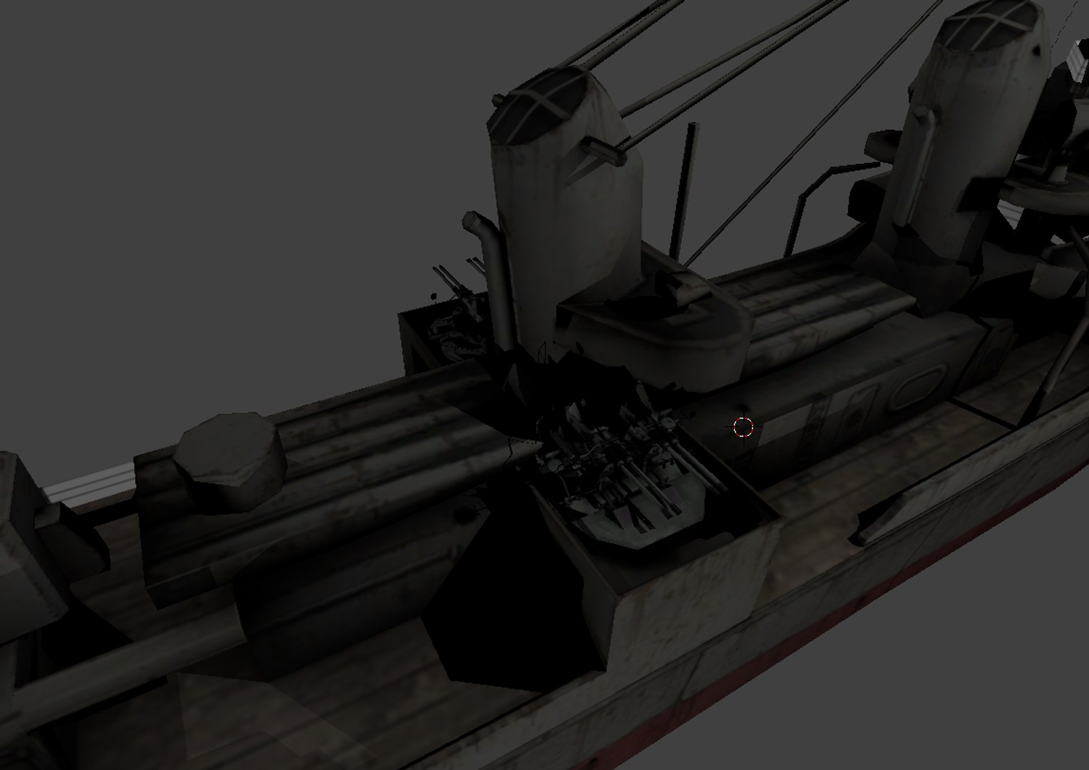 3D American Fletcher Class Destroyer - TurboSquid 1297139