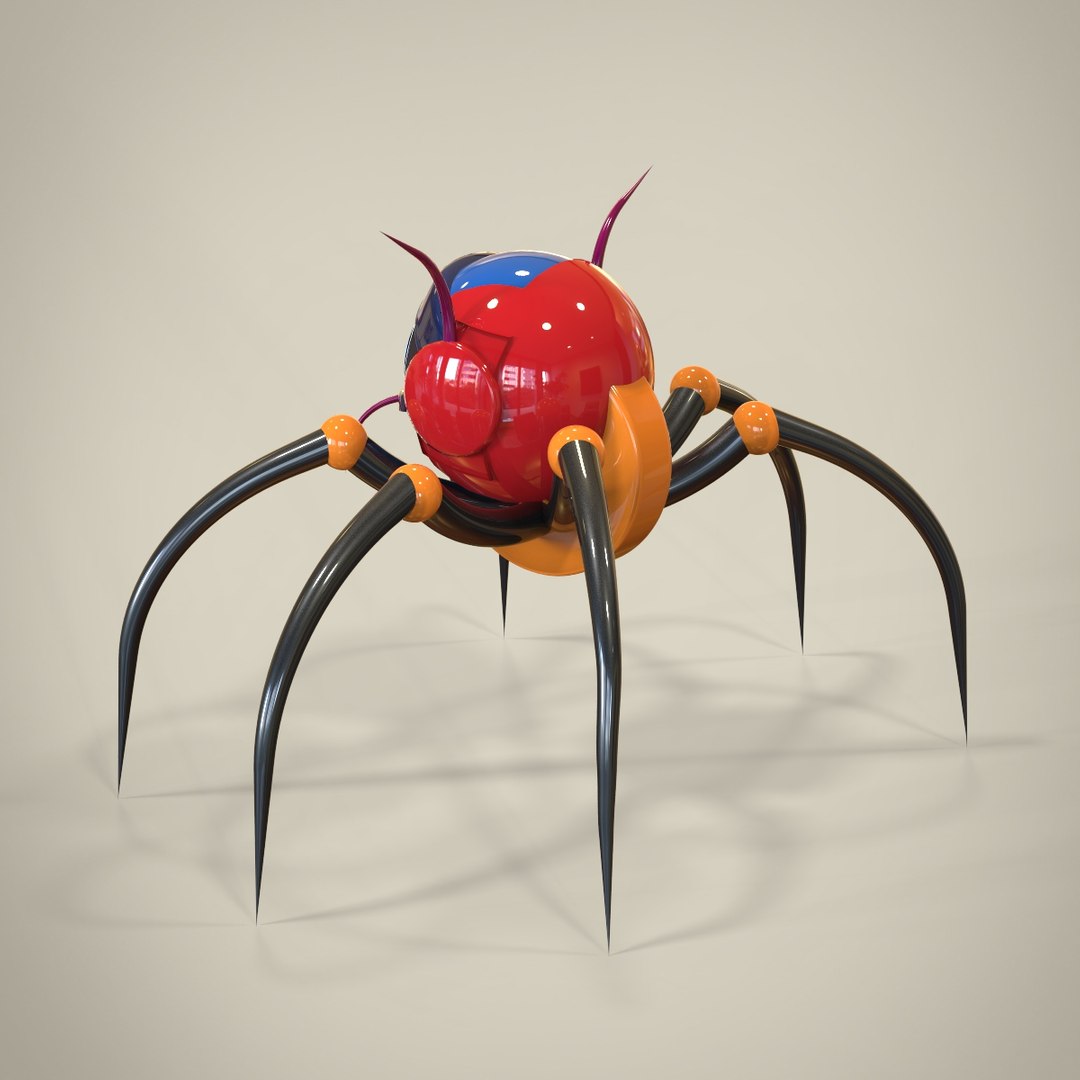 Robot Spider 3D Model - TurboSquid 1389216