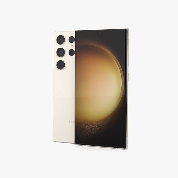 modelo 3d Samsung Galaxy S23 Ultra Crema - TurboSquid 2164362