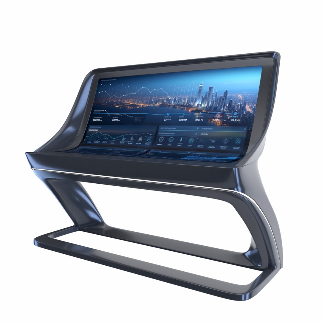 Multifunction display model - TurboSquid 2138295