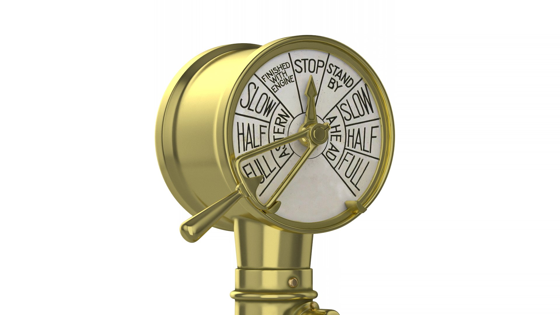 Old Ship Throttle Speed Control Model - TurboSquid 2003066