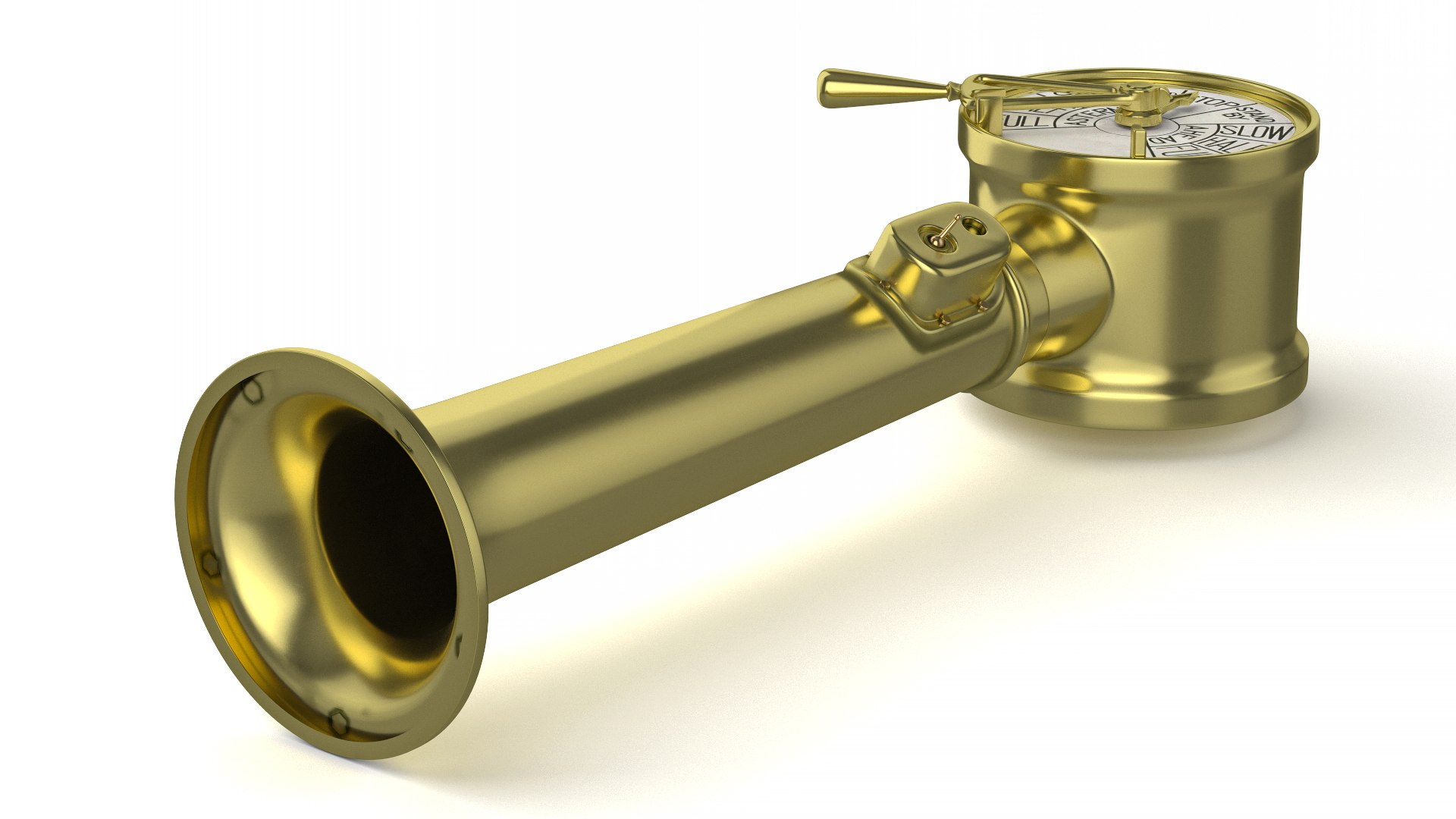 Old Ship Throttle Speed Control Model - TurboSquid 2003066