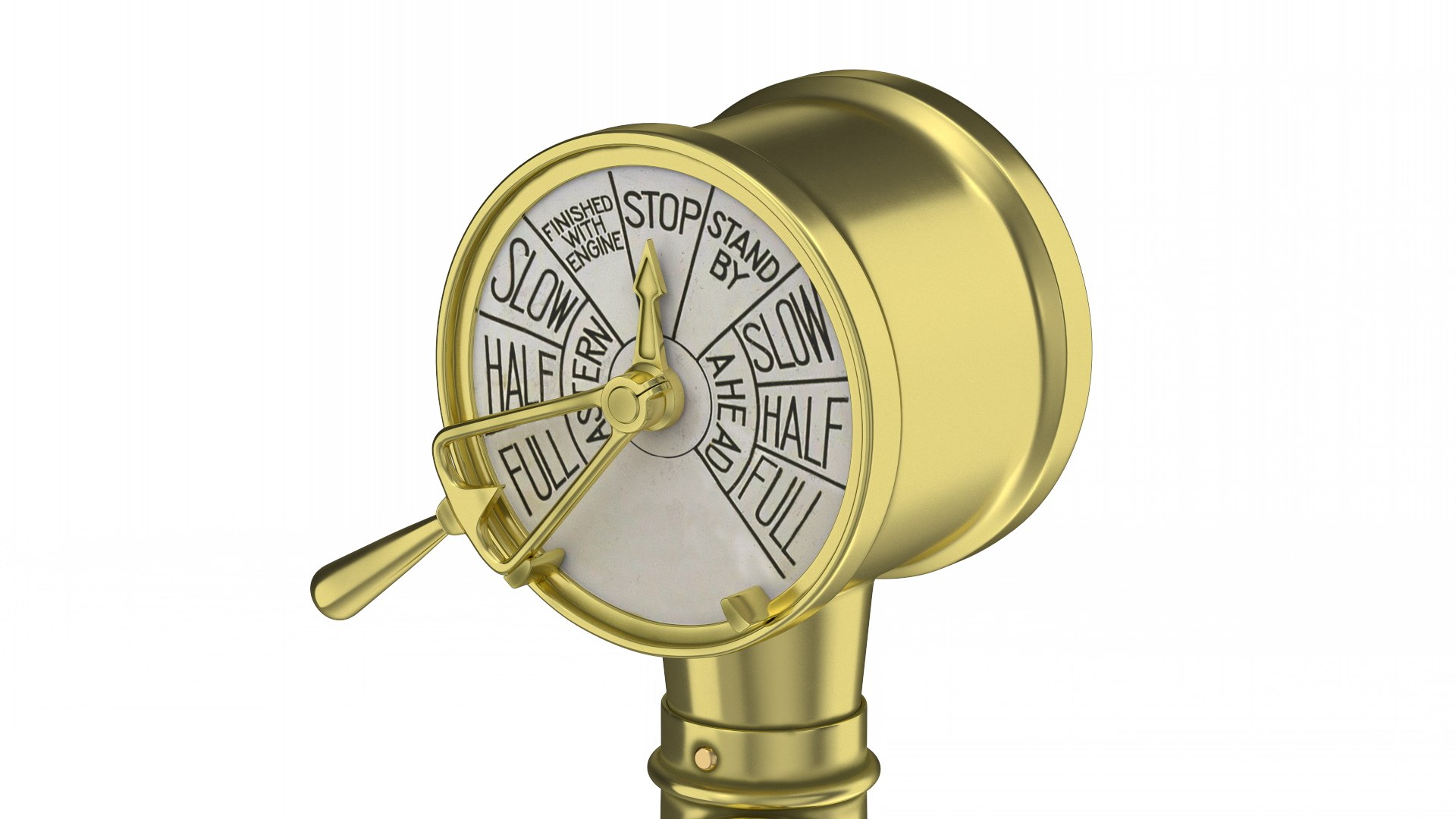 Old Ship Throttle Speed Control Model - TurboSquid 2003066