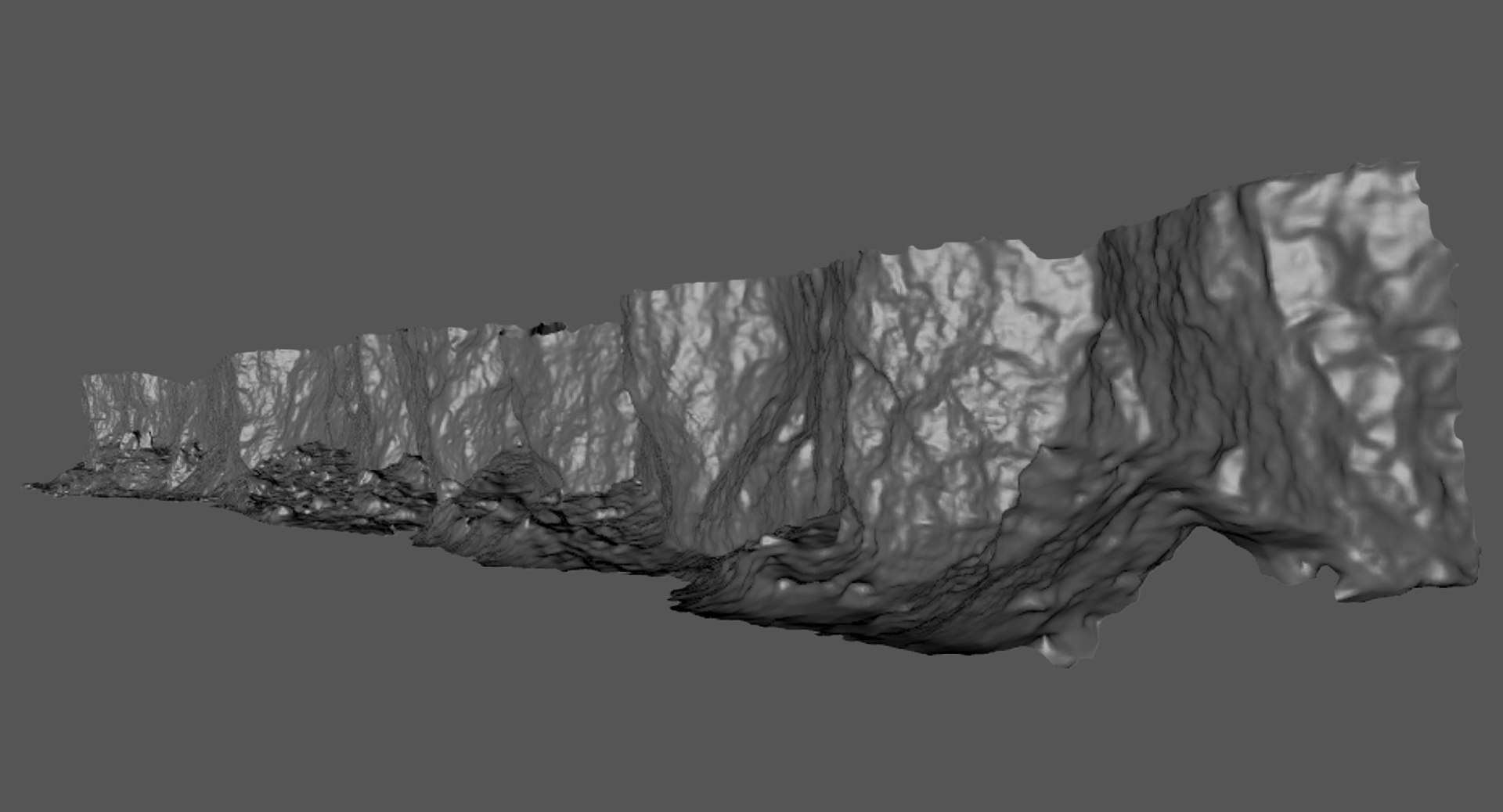 3D Sandy Cliff 8k Scanned - TurboSquid 1480744