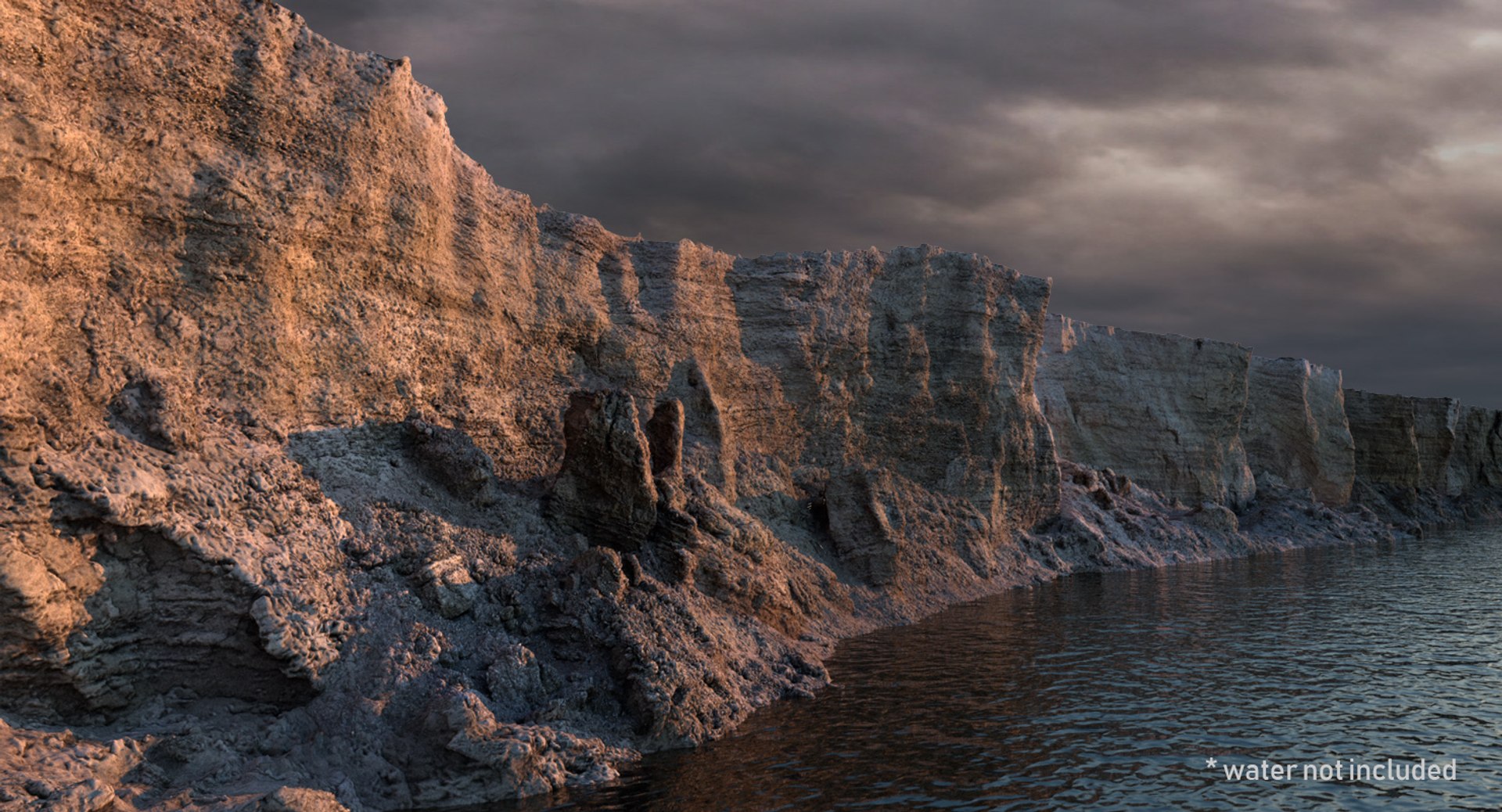 3D sandy cliff 8k scanned - TurboSquid 1480744