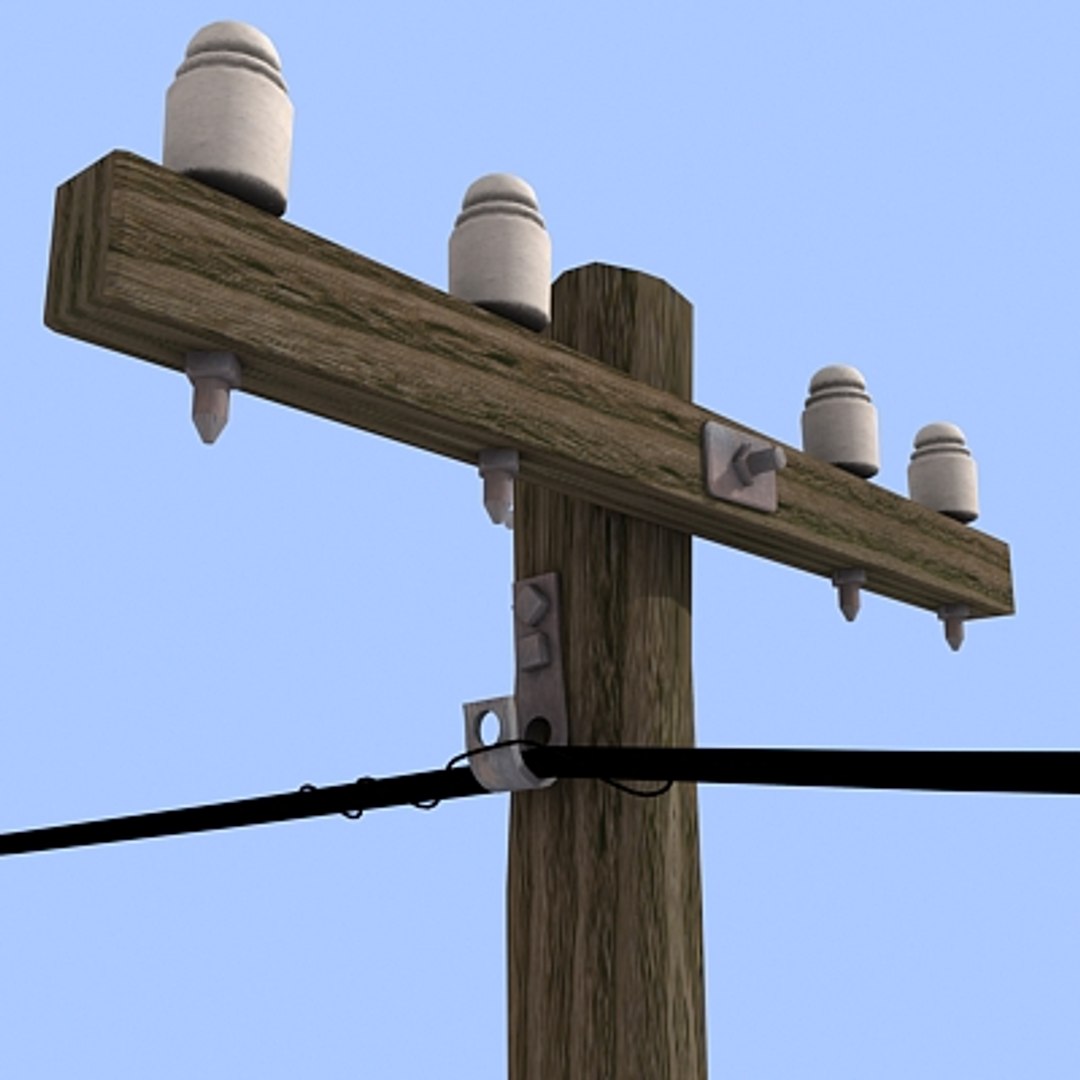 Telephone Pole 3d Max