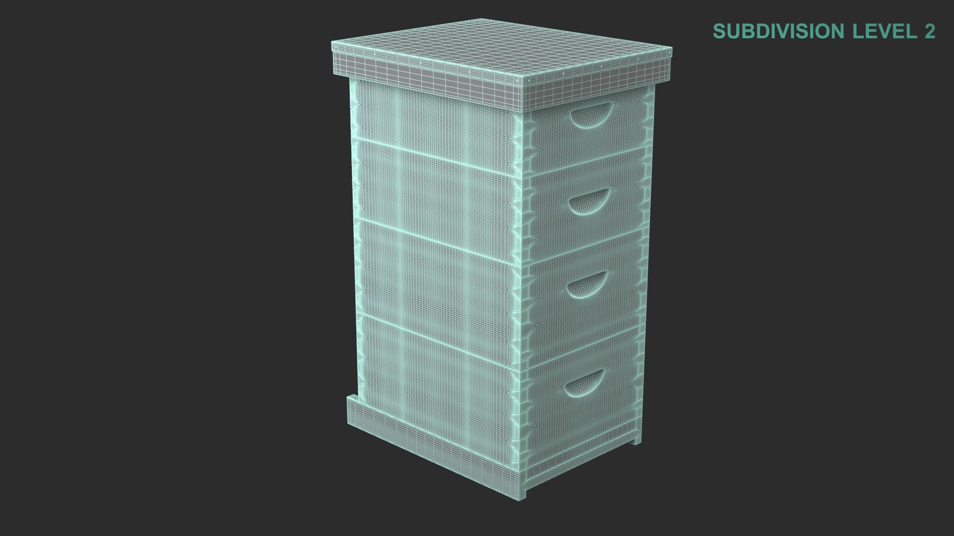 Bee Hive 3D Model - TurboSquid 2031856