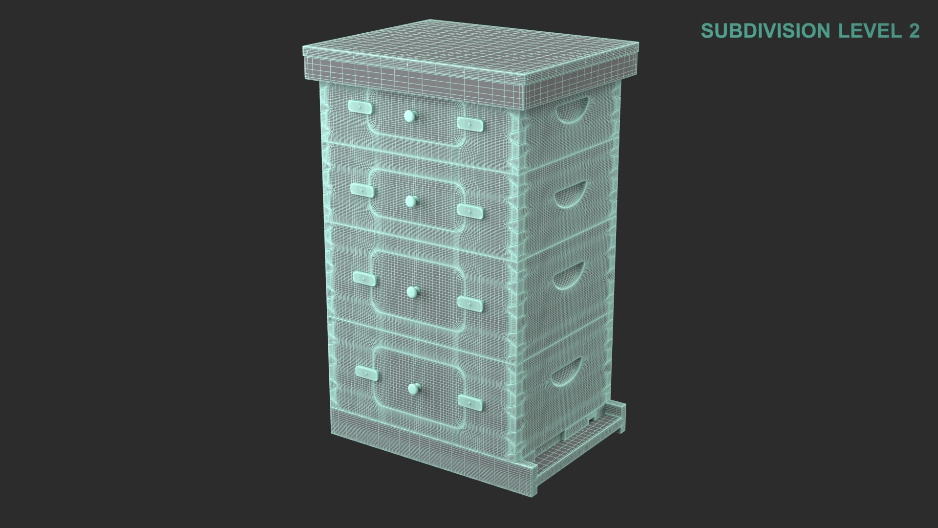 Bee Hive 3D Model - TurboSquid 2031856