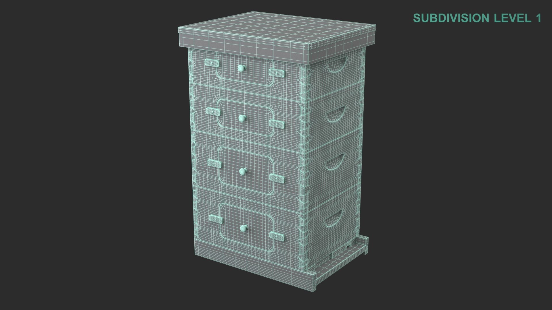 Bee Hive 3D Model - TurboSquid 2031856