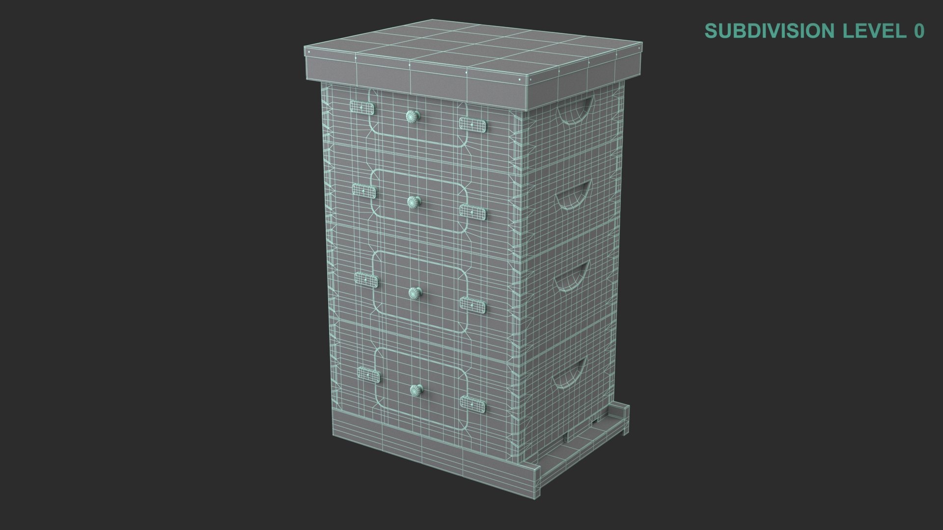Bee Hive 3D Model - TurboSquid 2031856