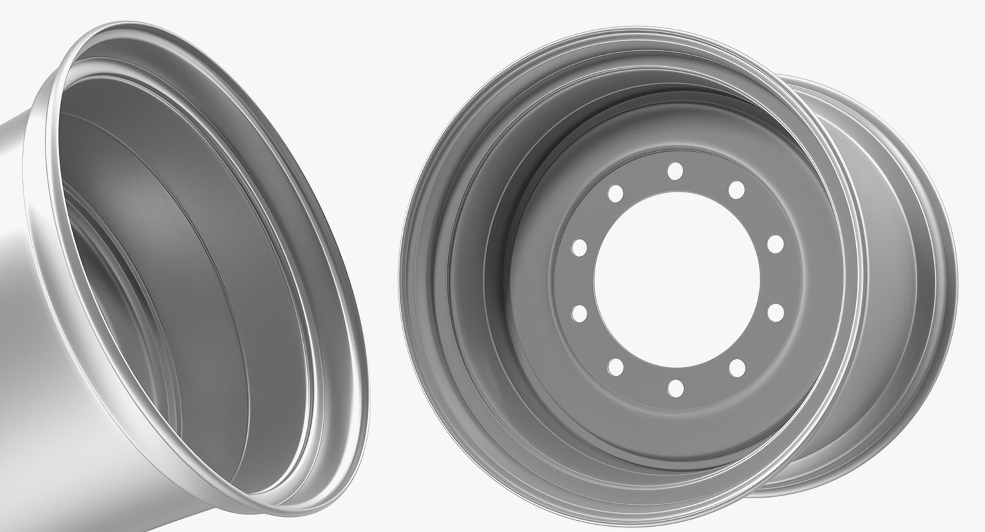 3D Steel Rim Model - TurboSquid 1394393