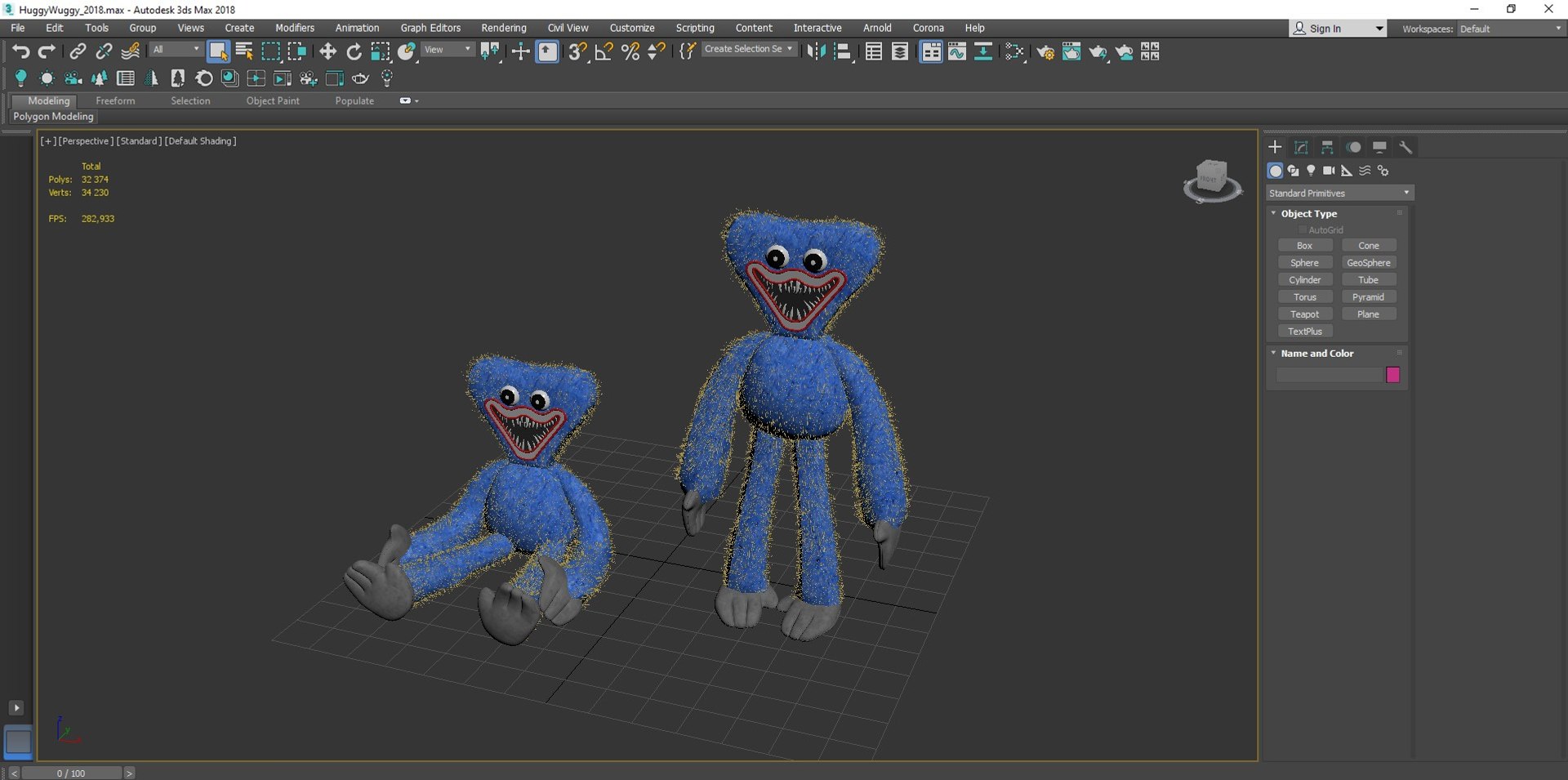 Huggy Wuggy Toy 3D Model - TurboSquid 1933148