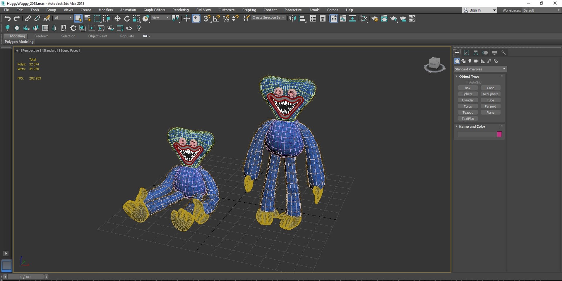 Huggy Wuggy Toy 3D Model - TurboSquid 1933148