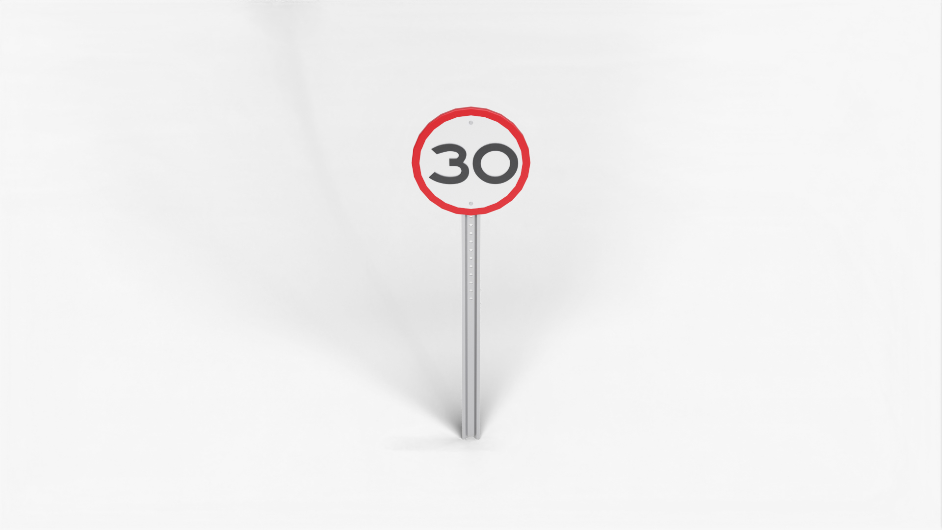 3D Speed Limit Road Sign Vol 1 - TurboSquid 2218812