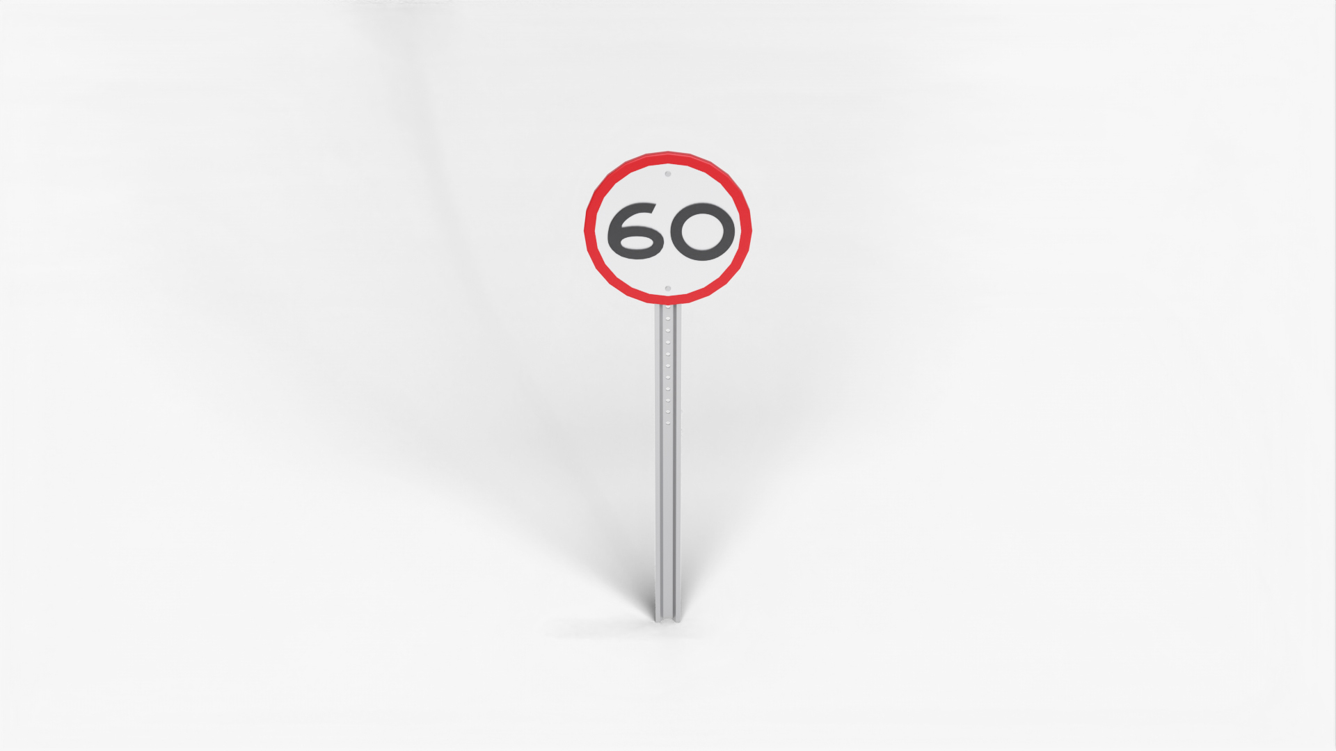 3D Speed Limit Road Sign Vol 1 - TurboSquid 2218812