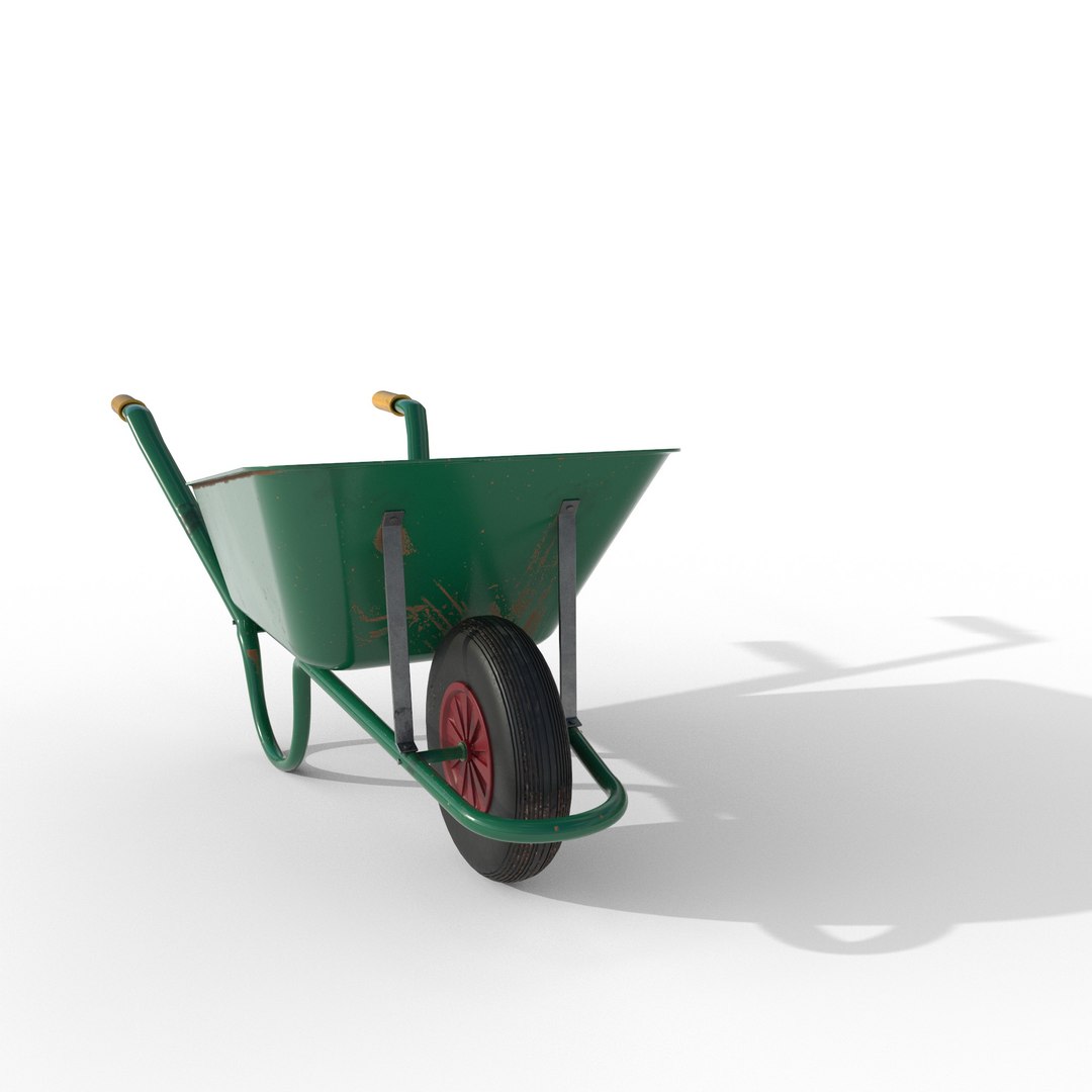 3D Generic Wheelbarrow - TurboSquid 2116991