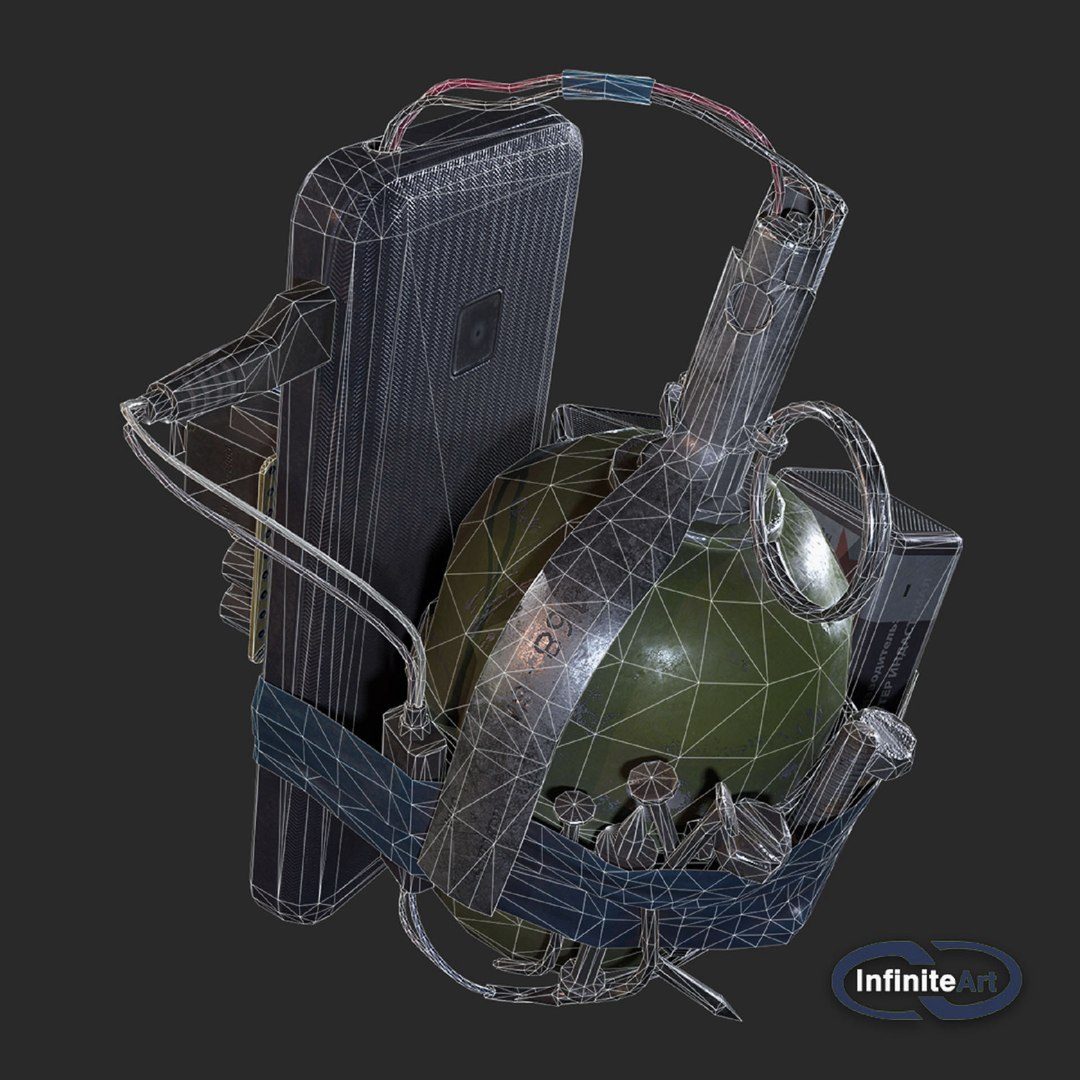 Explosive Device 3D Model - TurboSquid 1752784