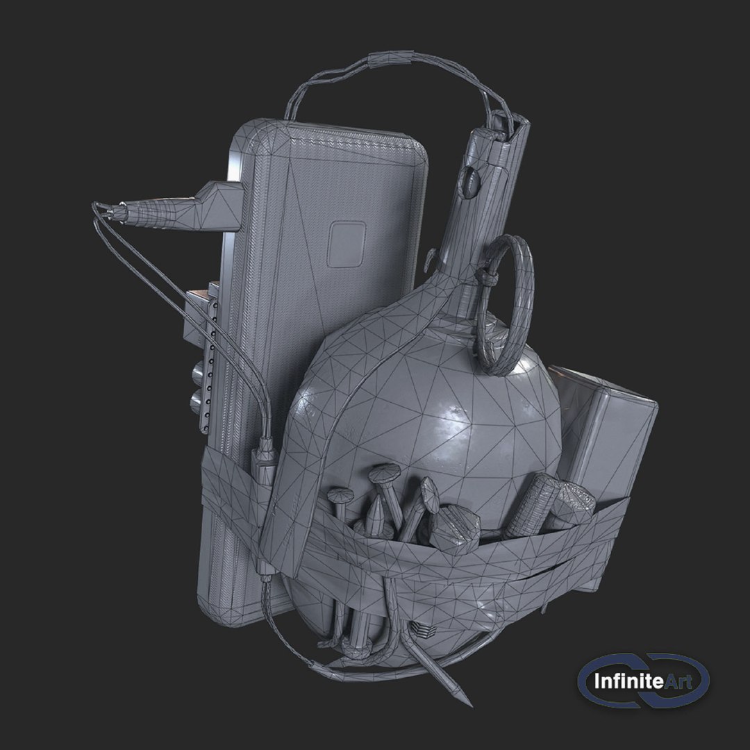 Explosive Device 3D Model - TurboSquid 1752784