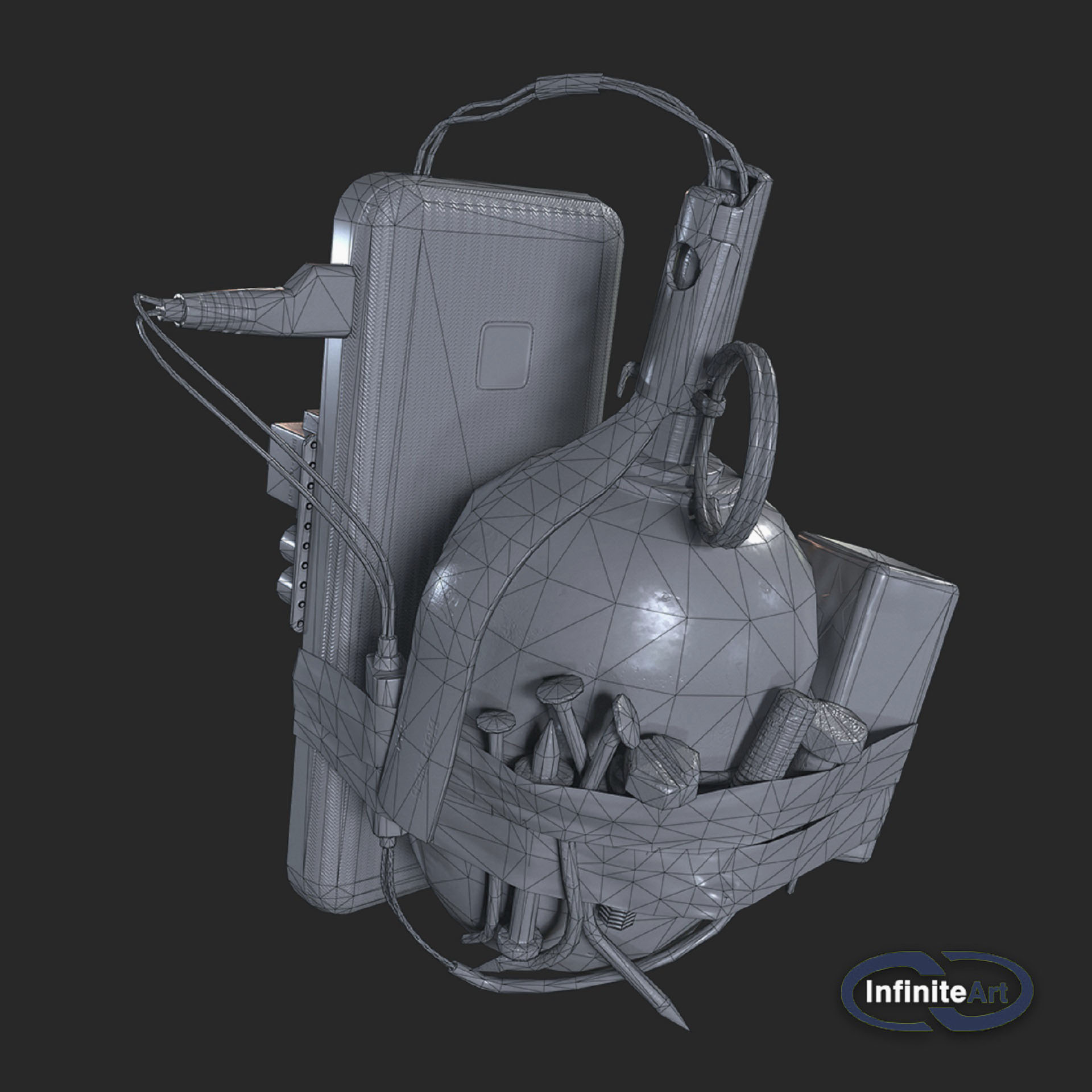 Explosive device 3D model - TurboSquid 1752784
