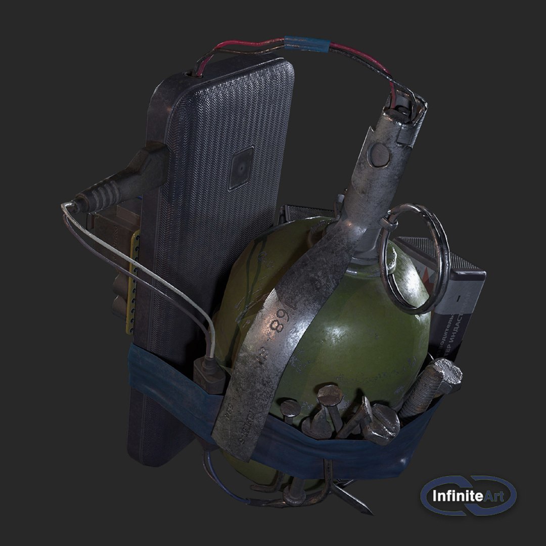 Explosive Device 3D Model - TurboSquid 1752784