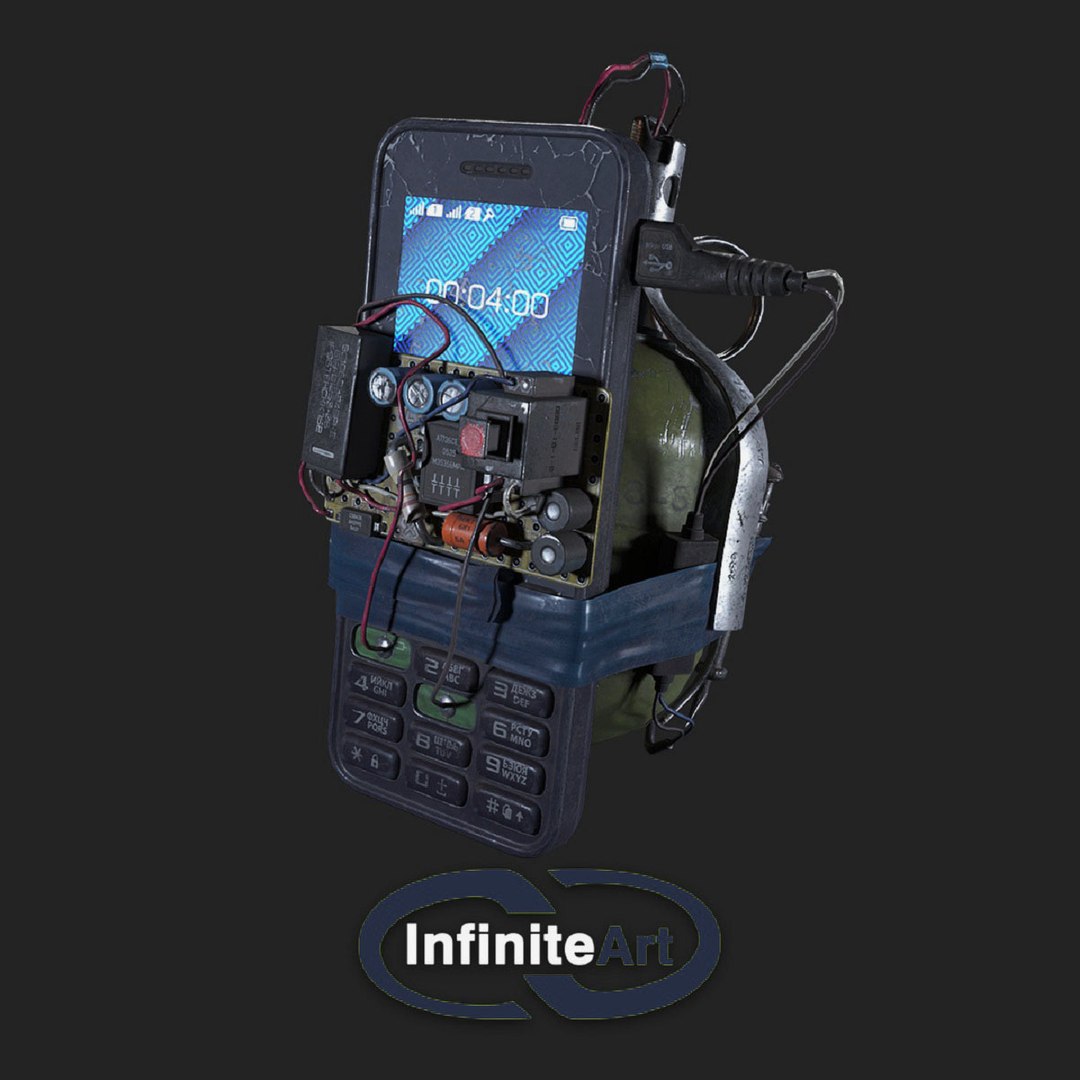 Explosive Device 3D Model - TurboSquid 1752784