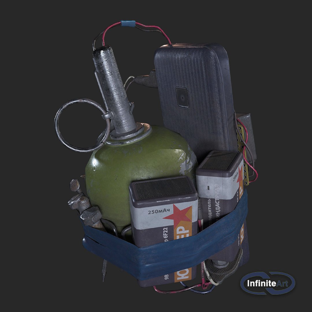 Explosive Device 3D Model - TurboSquid 1752784