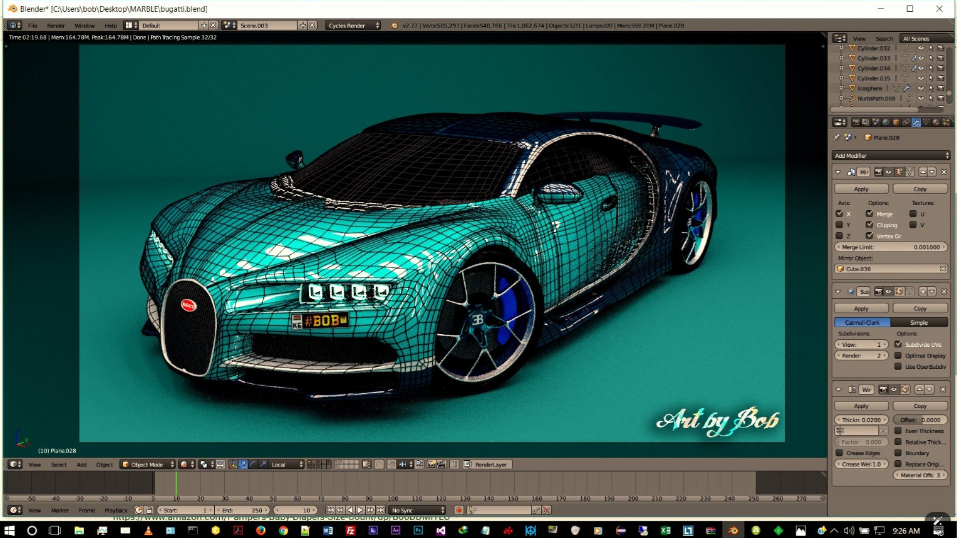 3D Bugatti Chiron 2017 Sports Car 3D Model - TurboSquid 2348666