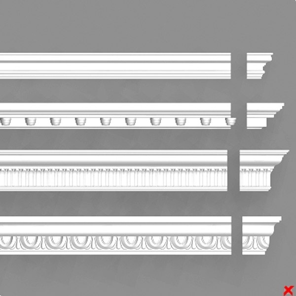 cornice 3d model