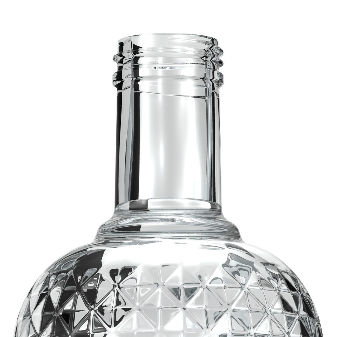 3d Model Absolut Vodka
