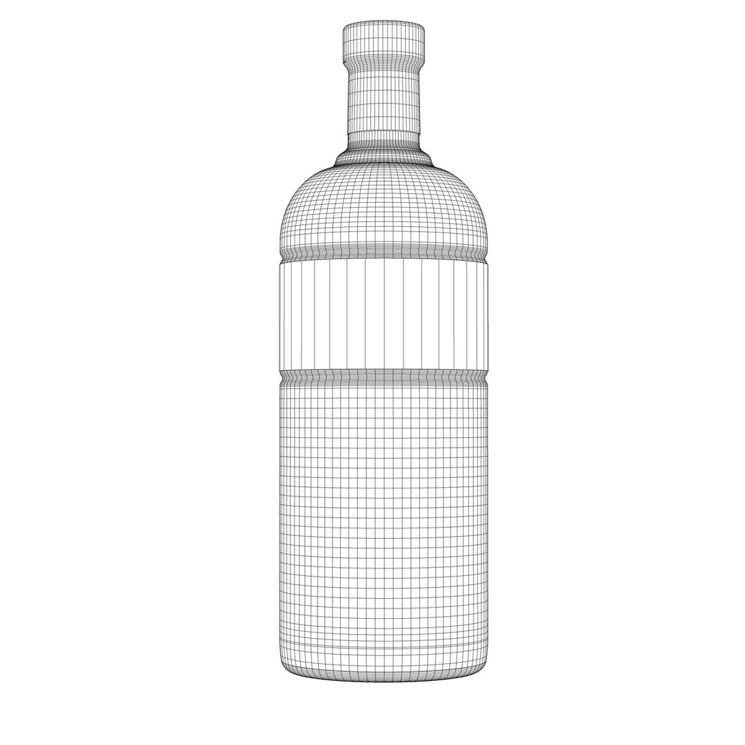 3d Model Absolut Vodka