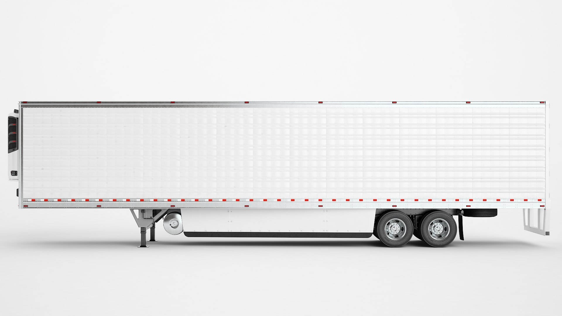 3D model Semi Truck Trailer 01 - TurboSquid 2096195