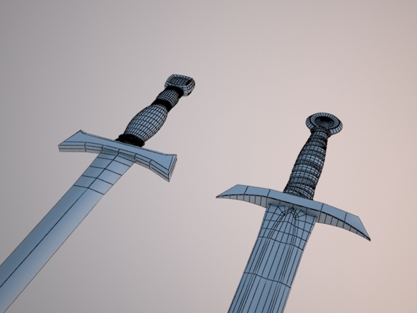 Sword Broadsword 3d Model