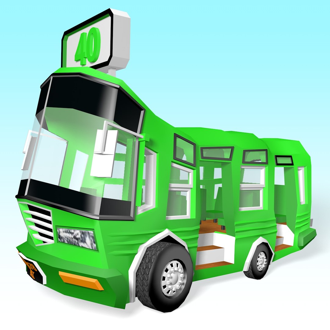 3D Bus Vehicle - TurboSquid 1504731