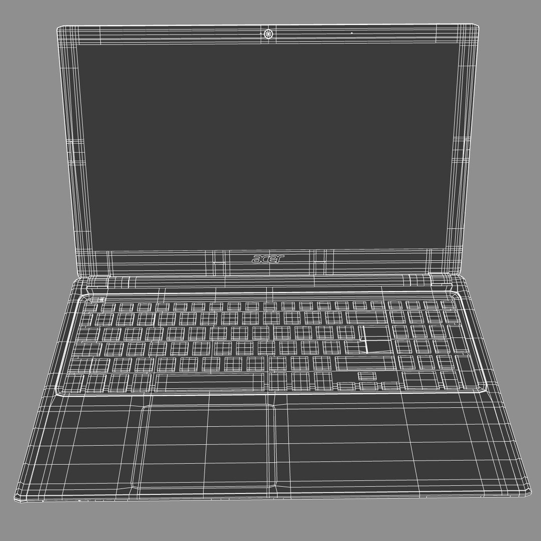 Acer Notebook V5-571 3d Model