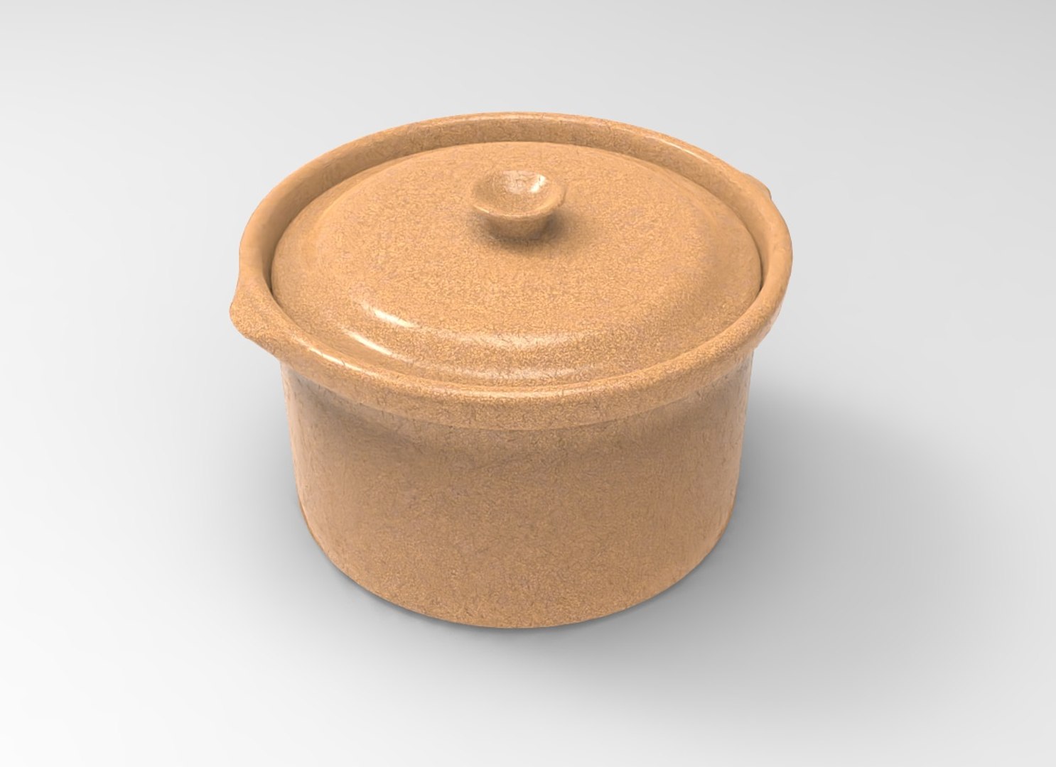 3D cooking terracotta clay pot - TurboSquid 1709566