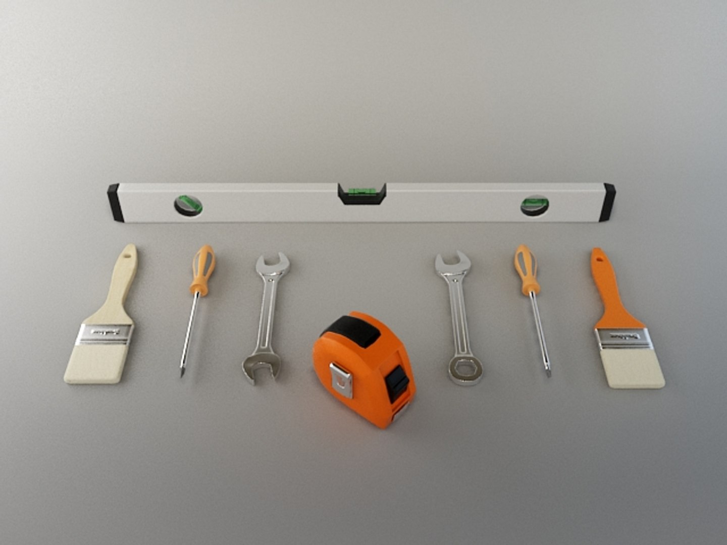 3d Hardware Tools Model