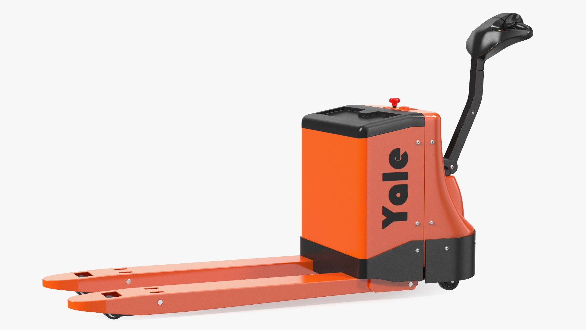 3D Yale Electric Pallet Truck With Wooden Crates Rigged For Cinema 4D ...