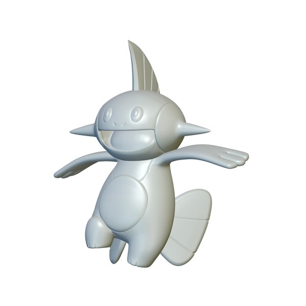 modelo 3d Pokémon Marshtomp 259 - Optimizado para impresión 3D ...
