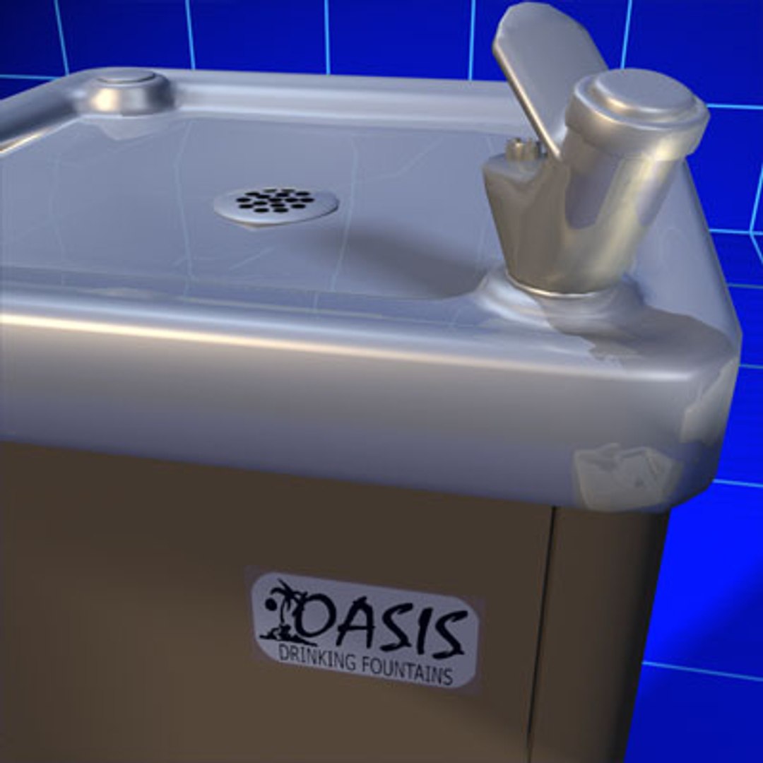 3d Dxf Drinking Fountain 01