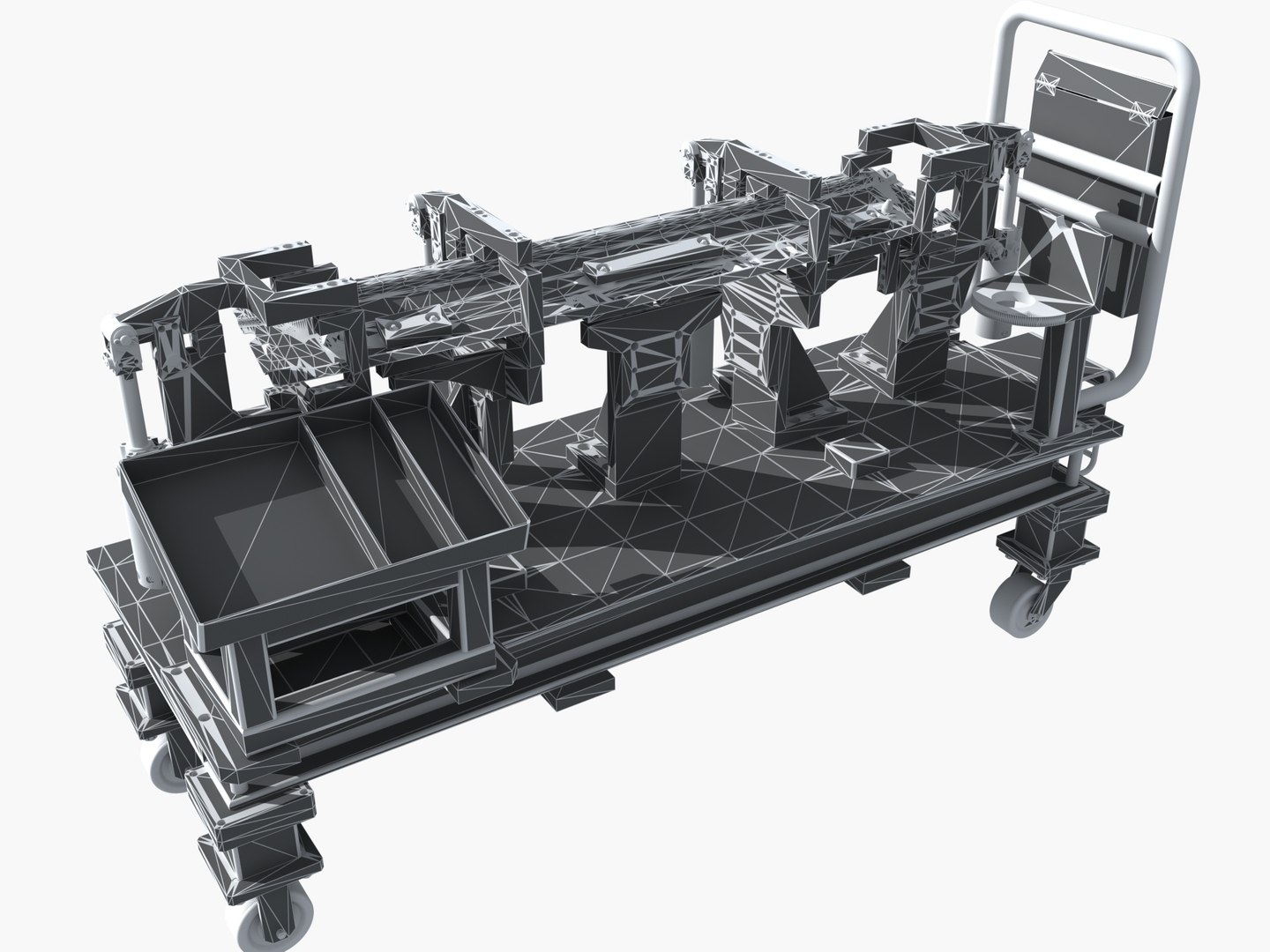 Industrial Equipment 43 - Welding Fixture For The Car Inner Plate 3D ...