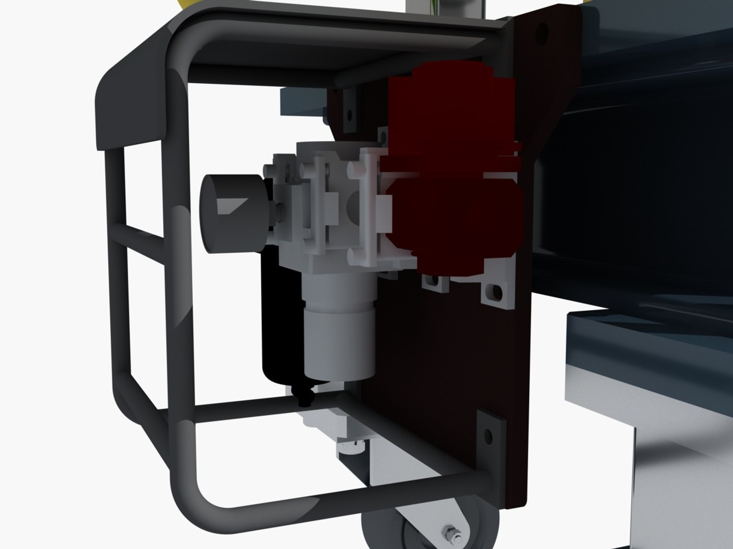 Industrial Equipment 43 - Welding Fixture For The Car Inner Plate 3D ...