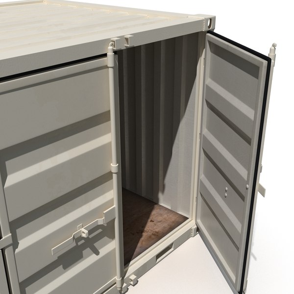 8 ft storage container 3ds