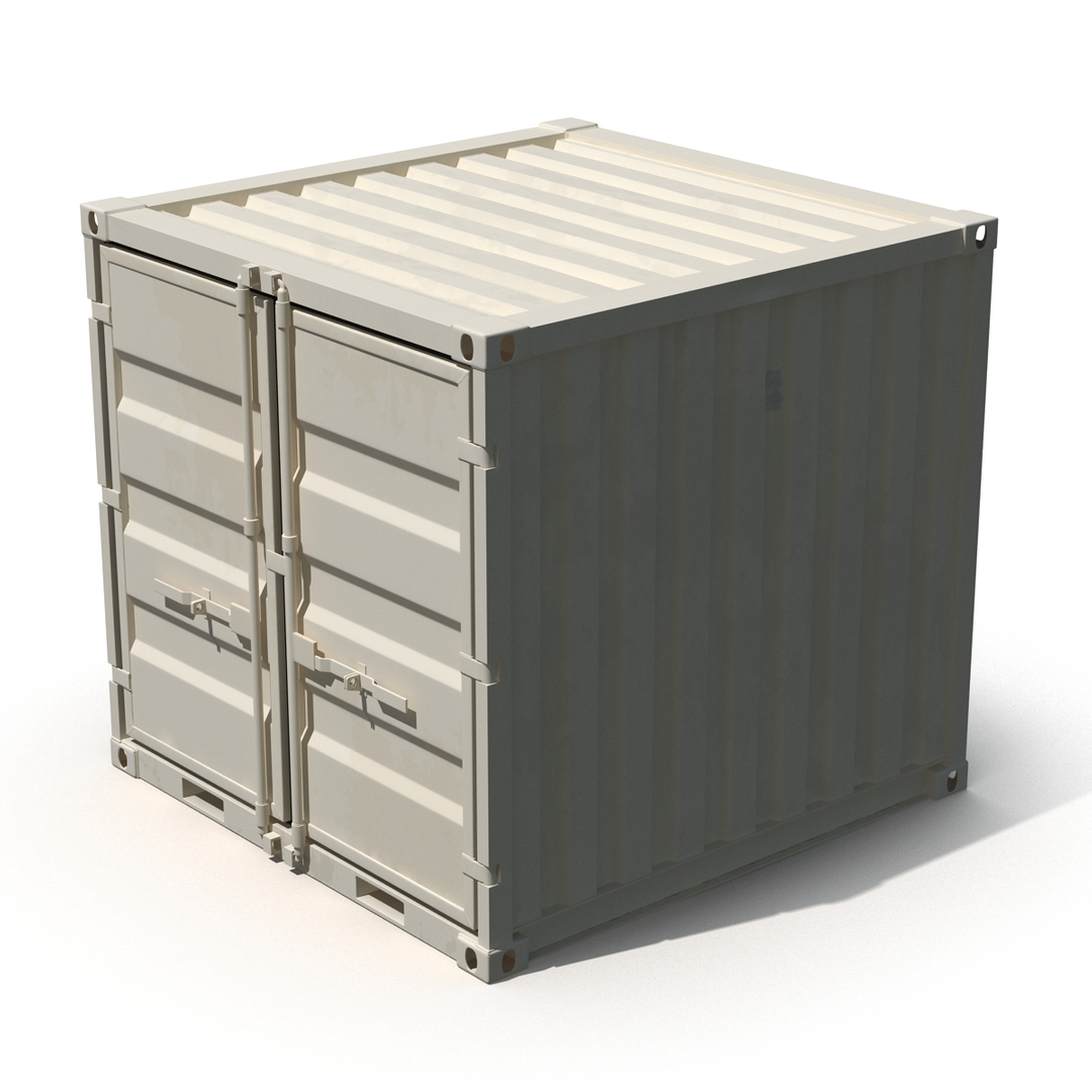 8 ft storage container 3ds