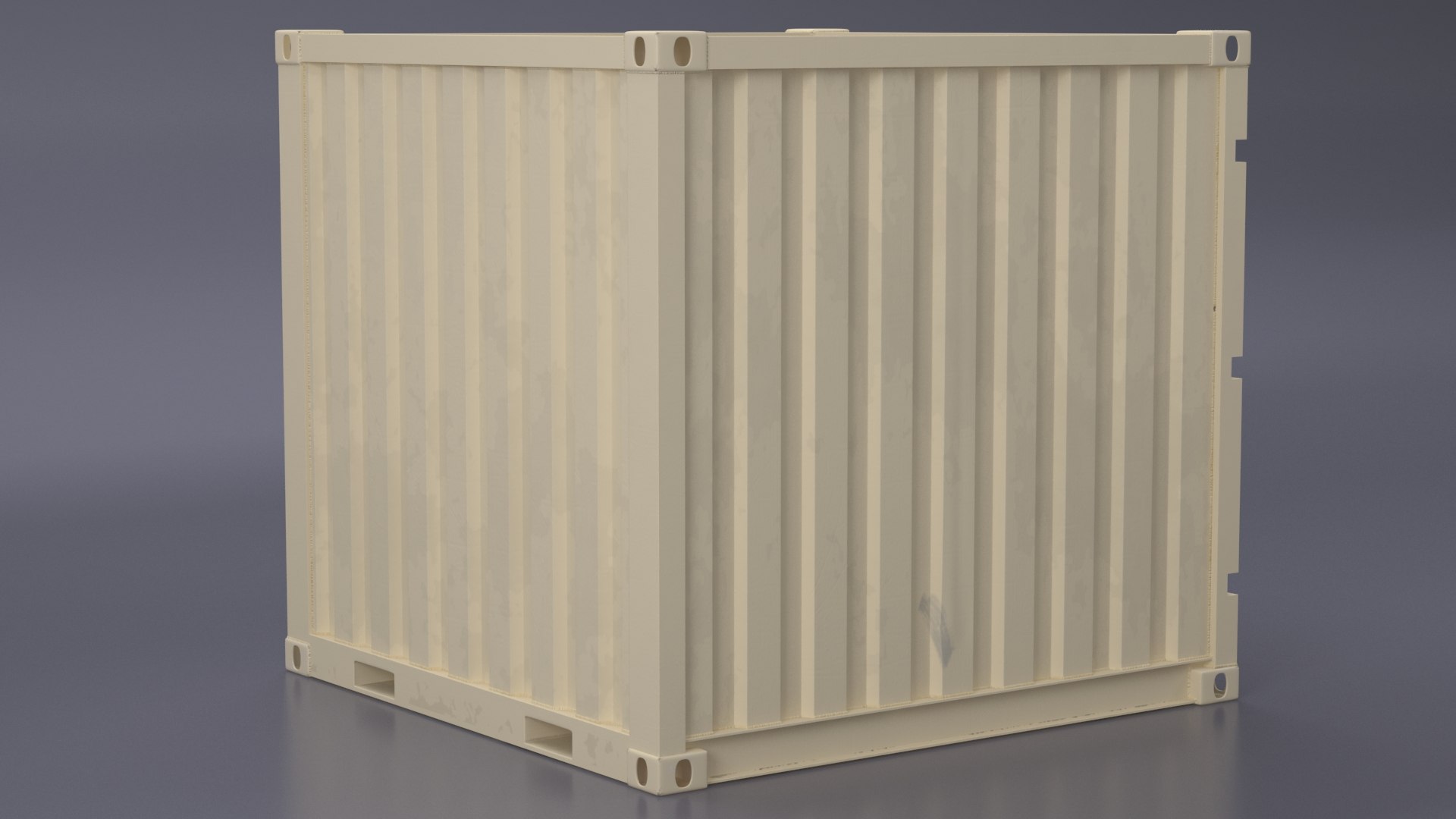 8 Ft Storage Container 3ds